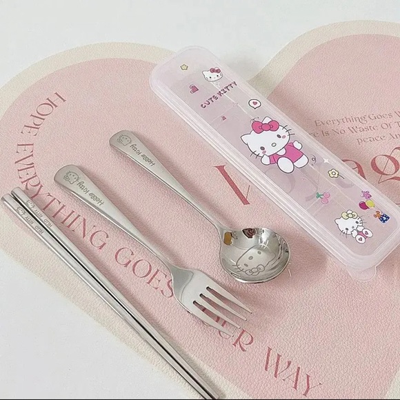 sanrio hello kitty | Kitchen | Sanrio Hello Kitty Kawaii Tableware ...